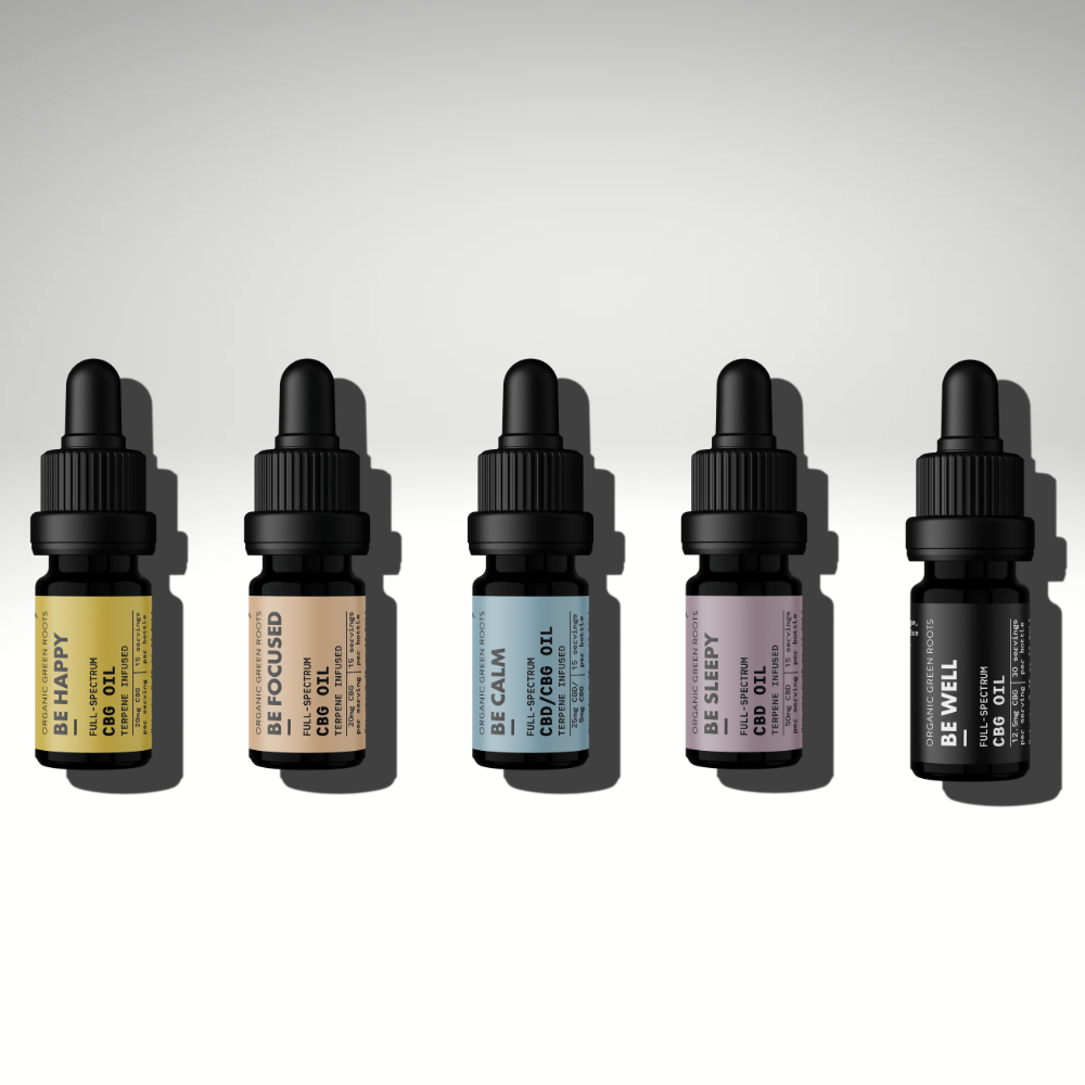 CBD + CBG Tincture Discovery Set | ORGANIC GREEN ROOTS
